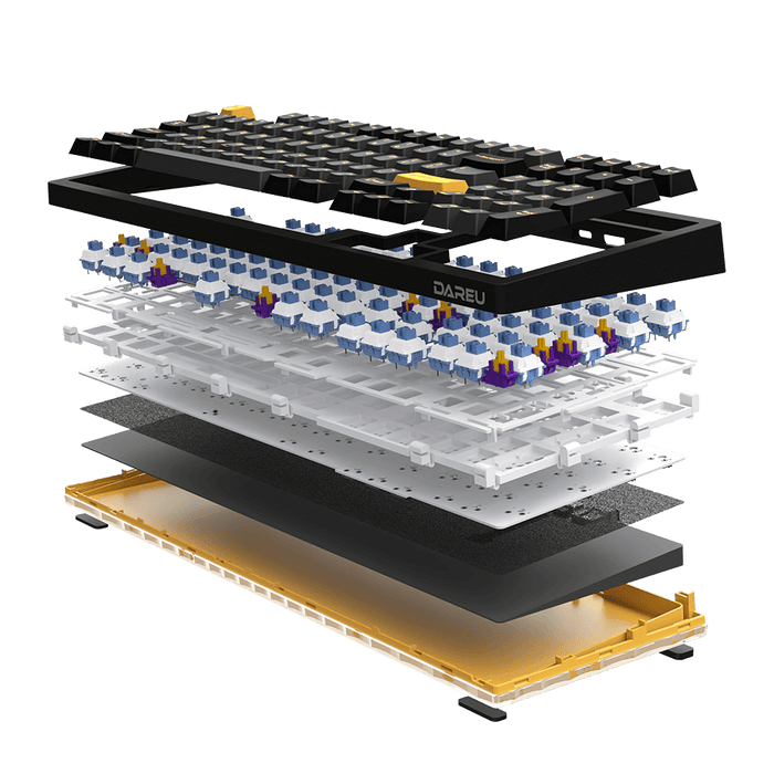 DAREU A98 PRO II | Wireless 98-Key RGB Custom Hotswap Keyboard – Dareu