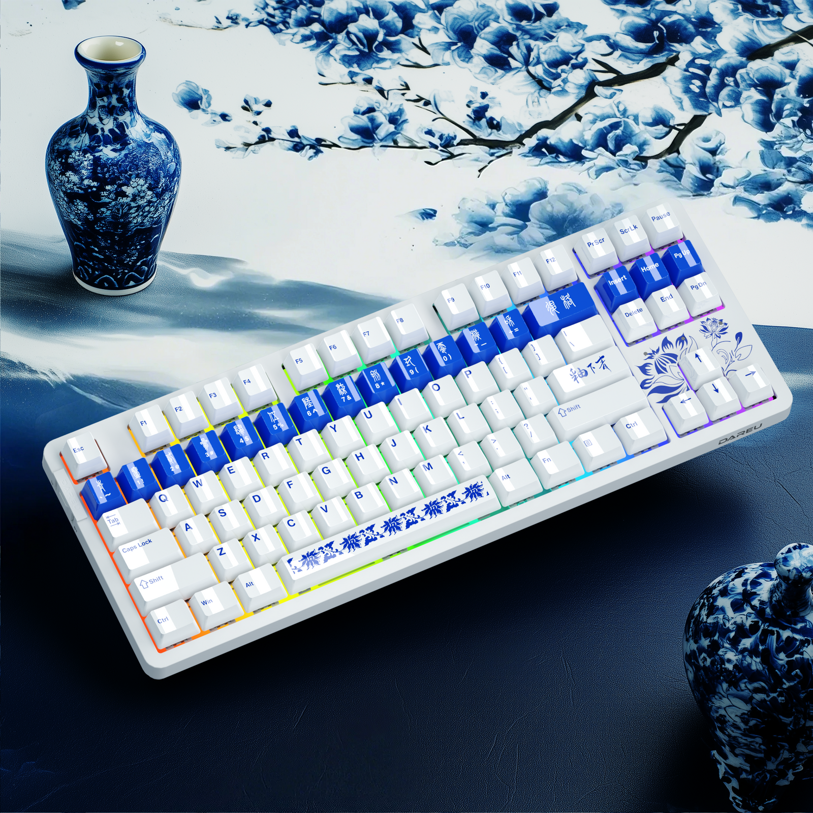 DAREU EK87 Pro | Tri-mode wireless Gaming Gasket structure Keyboard – Dareu