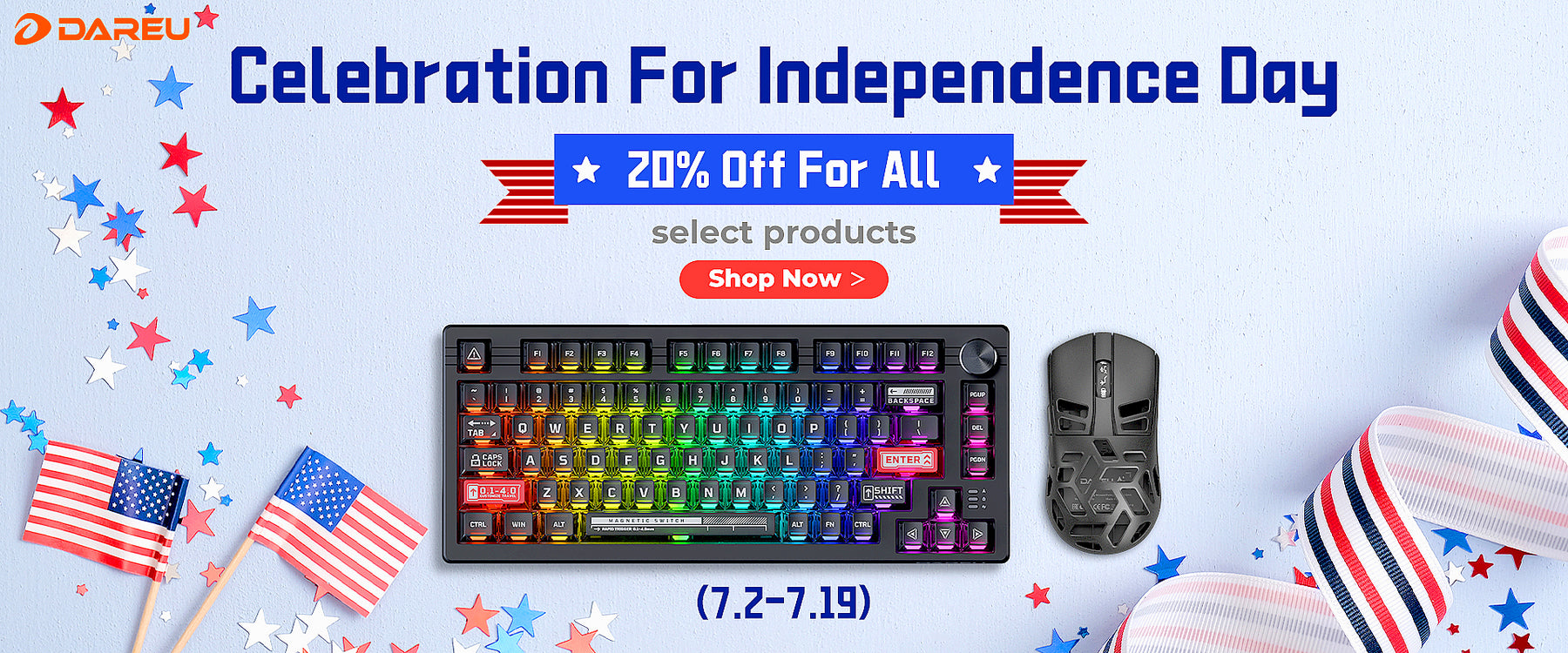 Dareu Official Store- Keyboards, Mice, and Switches for Sale