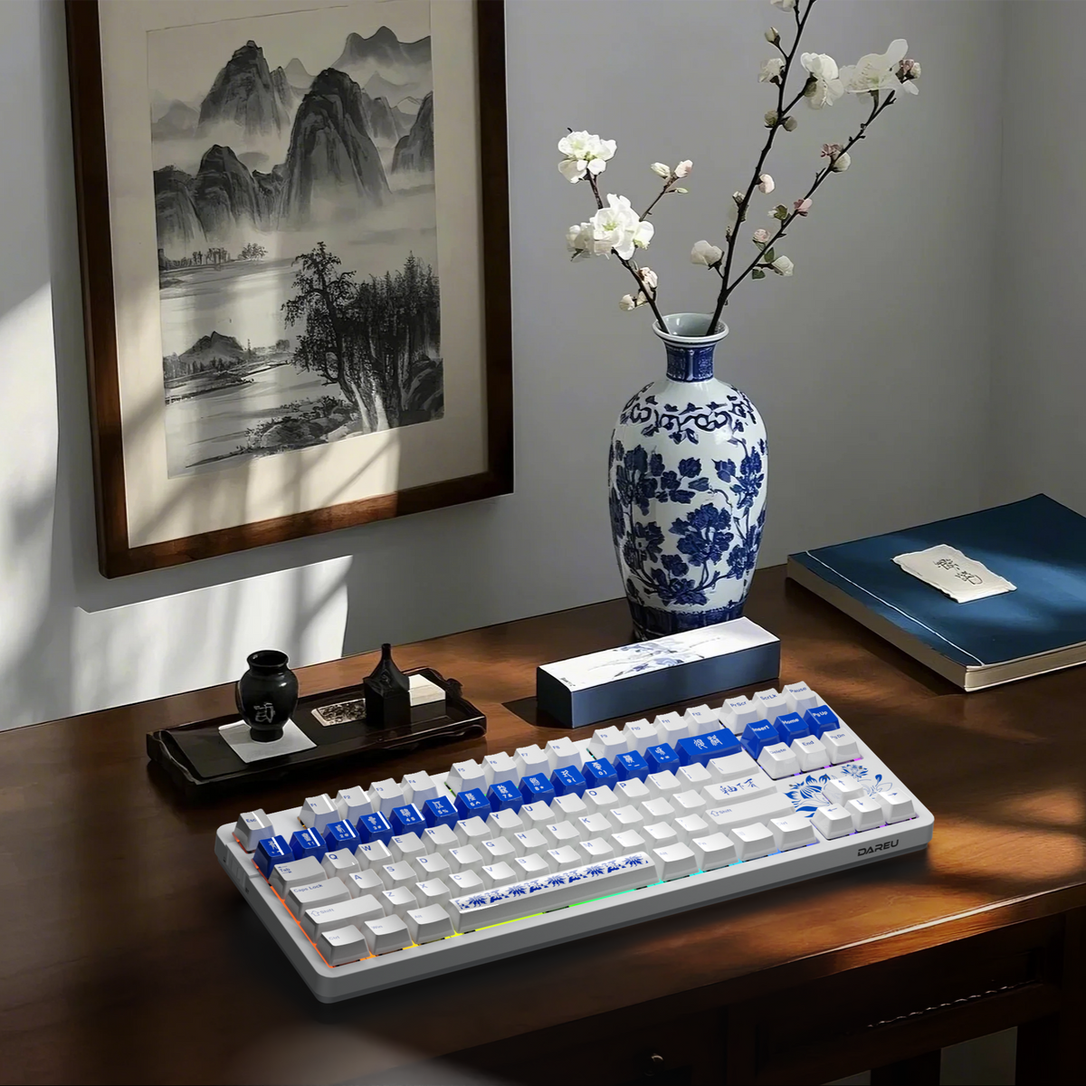 DAREU EK87 Pro | Tri-mode wireless Gaming Gasket structure Keyboard – Dareu