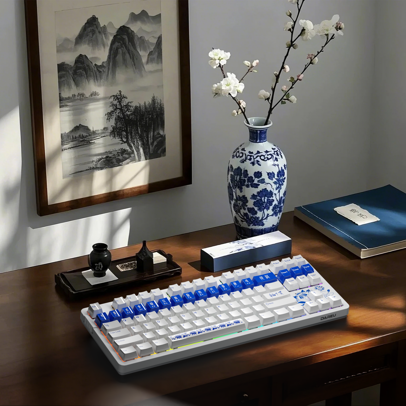 DAREU EK87 Pro | Tri-mode wireless Gaming Gasket structure Keyboard – Dareu